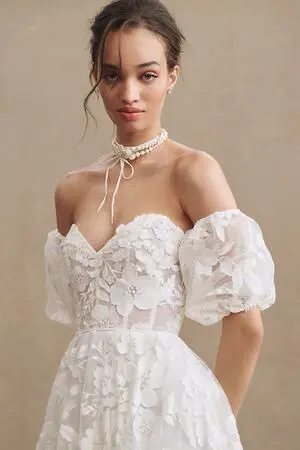 Jenny Yoo Madeline Lace Wedding Gown