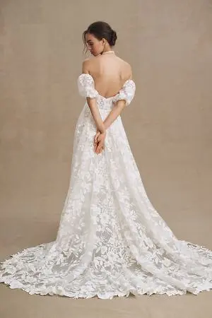 Jenny Yoo Madeline Lace Wedding Gown