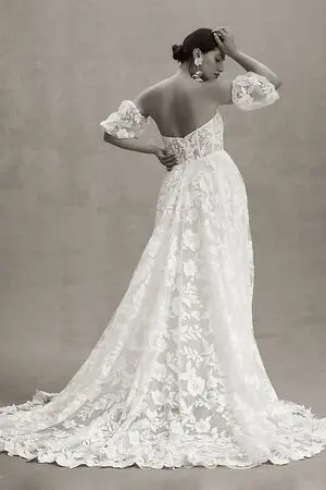 Jenny Yoo Madeline Lace Wedding Gown