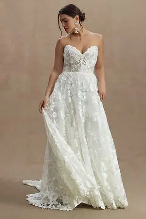 Jenny Yoo Madeline Lace Wedding Gown