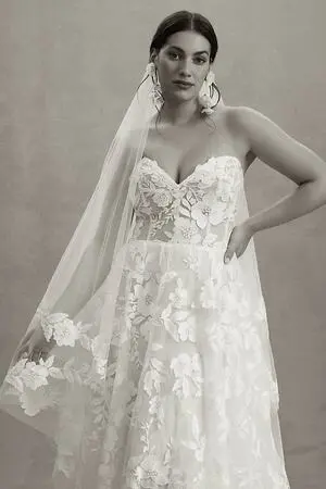 Jenny Yoo Madeline Lace Wedding Gown