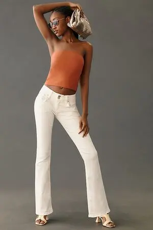 Women's Hudson White Bottoms Jeans
