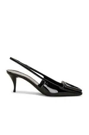Saint Laurent 24 Slingback Pump - Nero