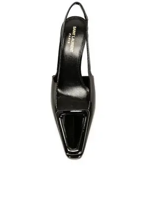 Saint Laurent 24 Slingback Pump - Nero