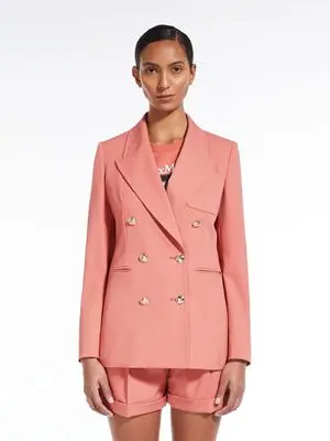 Max Mara Gabardine Wool Blazer