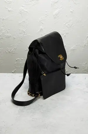 Chanel Vintage Triple Cc Backpack