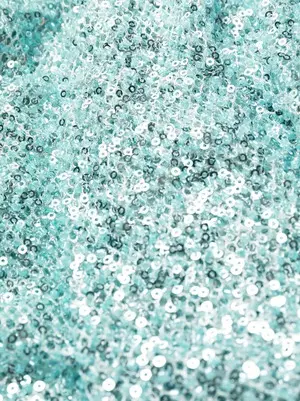 SELF-PORTRAIT Sequin-embellished Mesh Trousers