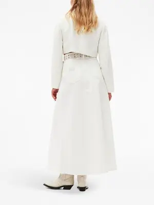 GANNI Slub Cropped Jacket