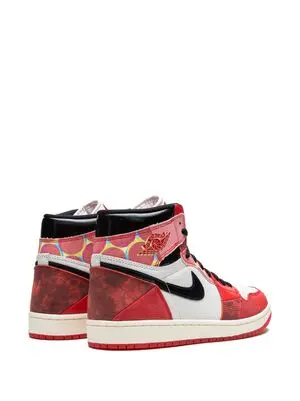 JORDAN Air 1 High Og Spider-verse Sneakers - Red
