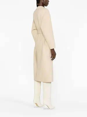 Sportmax Belted Wool Coat