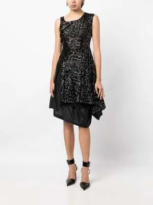 UNDERCOVERISM Glitter-detailled Midi Dress