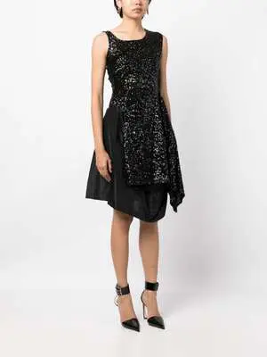 UNDERCOVERISM Glitter-detailled Midi Dress