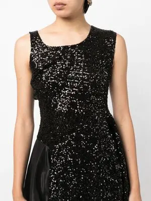 UNDERCOVERISM Glitter-detailled Midi Dress