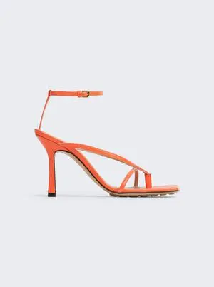 Bottega Veneta Stretch Strap Sandal - Orange