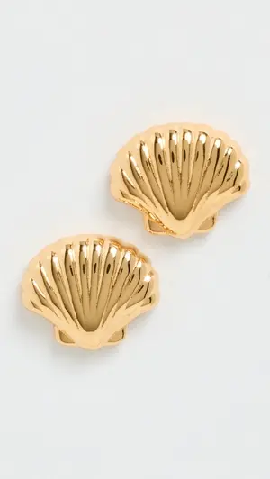 Lele Sadoughi Coquille Stud Earrings