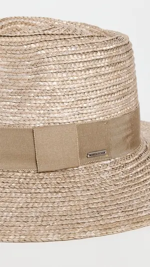 Brixton Joanna Straw Short Brim Hat