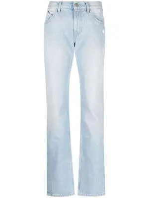 Attico High-waisted Straight-leg Jeans