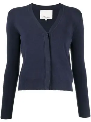 3.1 Phillip Lim V-neck Cardigan - Blue