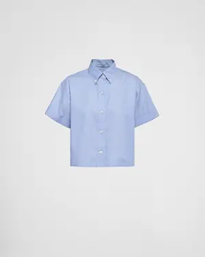 Prada Embroidered Oxford Shirt