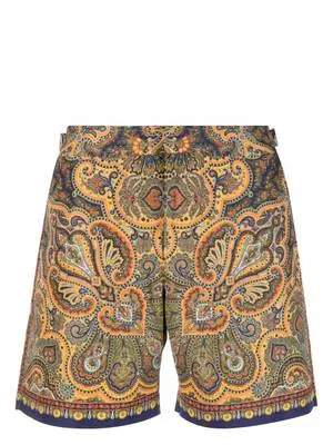 Orlebar Brown Bulldog Mystique Paisley Swim Shorts - Blue