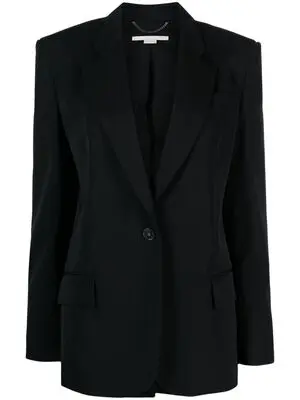 Stella McCartney Single-breasted Blazer - Black