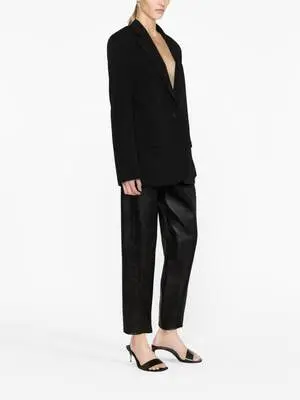 Stella McCartney Single-breasted Blazer - Black