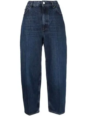 TOTEME Tapered High-waist Jeans - Blue