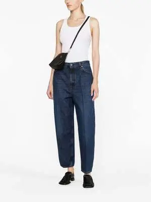 TOTEME Tapered High-waist Jeans - Blue