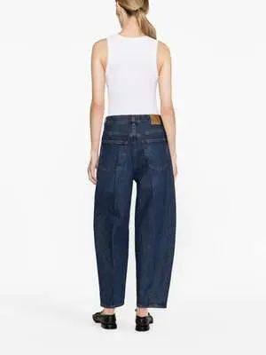 TOTEME Tapered High-waist Jeans - Blue