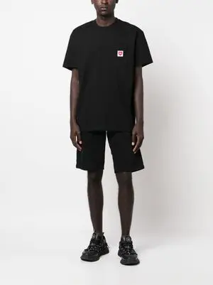 Carhartt Work In Progress Logo-patch Cotton T-shirt - Black