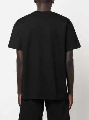 Carhartt Work In Progress Logo-patch Cotton T-shirt - Black