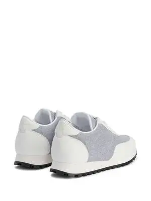 GIUSEPPE ZANOTTI Jimi Running Lace-up Low-top Sneakers - White