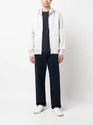 Orlebar Brown Long-sleeved Zipped Cardigan - Grey
