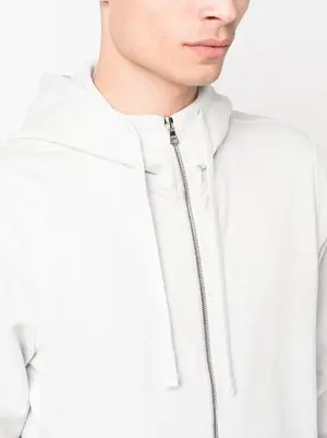 Orlebar Brown Long-sleeved Zipped Cardigan - Grey