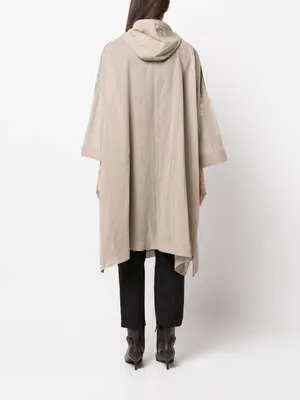 Brunello Cucinelli Monili-embellished Cotton Coat