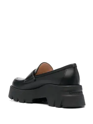 GIANVITO ROSSI 75mm Leather Loafers