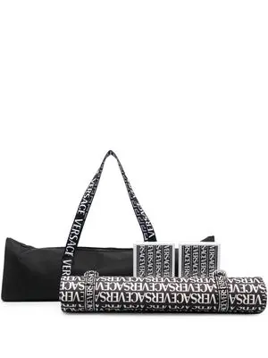 Versace Logo-tape Gym Bag