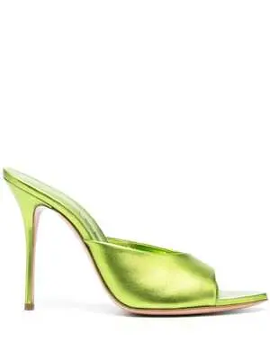 Casadei Julia Ilary Flash Sandals - Green