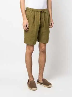Massimo Alba Drawstring Linen Shorts