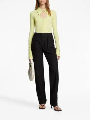 Proenza Schouler White Label Pleat-detail Tailored Trousers