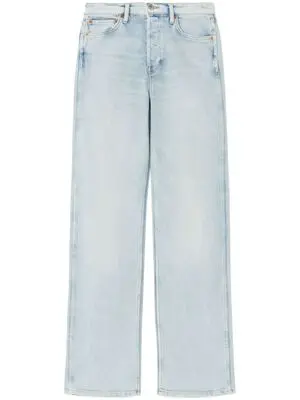 RE/DONE High-rise Loose Wide Leg Jeans