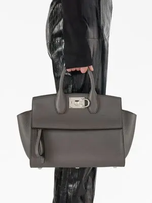 FERRAGAMO Studio Logo-plaque Tote Bag