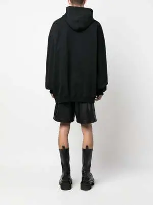 Vetements Rainbow Text-print Hoodie