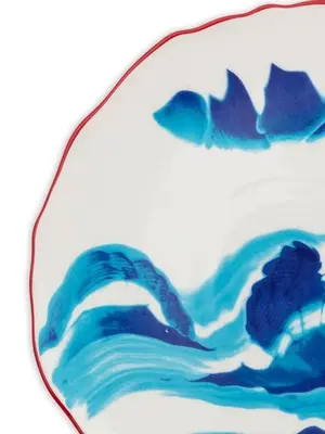 SELETTI Classic On Acid Melting Landscape Dessert Plate