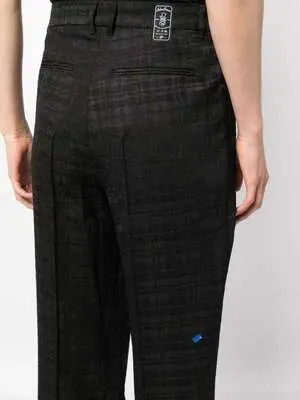 ADER ERROR Pleated Jacquard Trousers