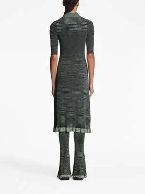 Proenza Schouler White Label Space-dye Polo Dress