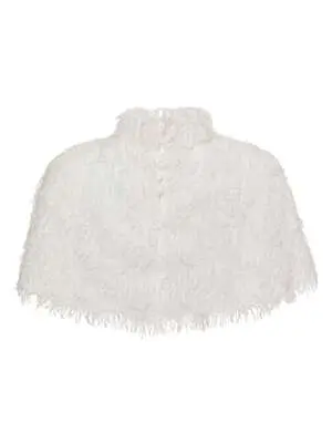 UNREAL FUR Cropped Cape
