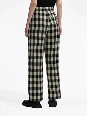 ADER ERROR Gingham Wool Trousers