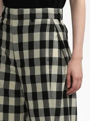 ADER ERROR Gingham Wool Trousers
