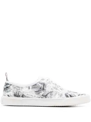 Thom Browne Heritage" Graphic Print Sneakers